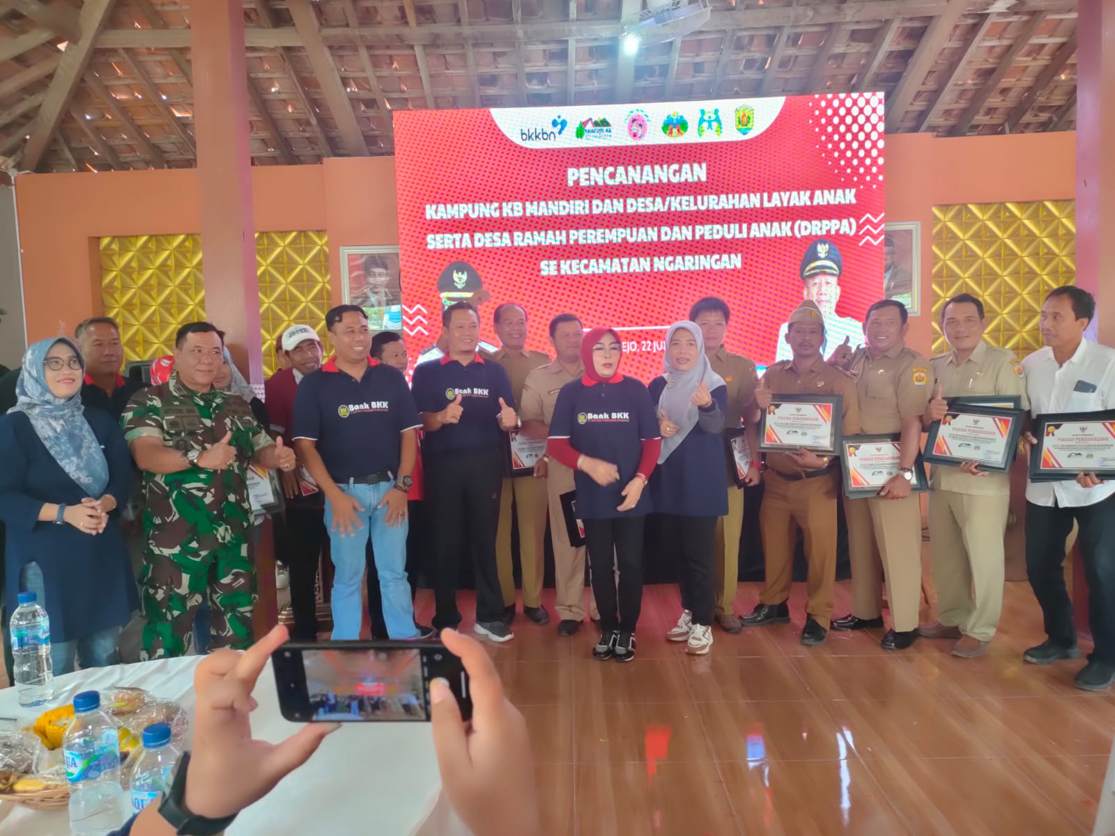 Bupati Grobogan Mencanangkan Kampung KB, DEKELA, DRPPA dan Desa Wisata ...